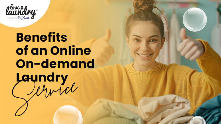 What Are the Benefits of an Online On-demand Laundry Service